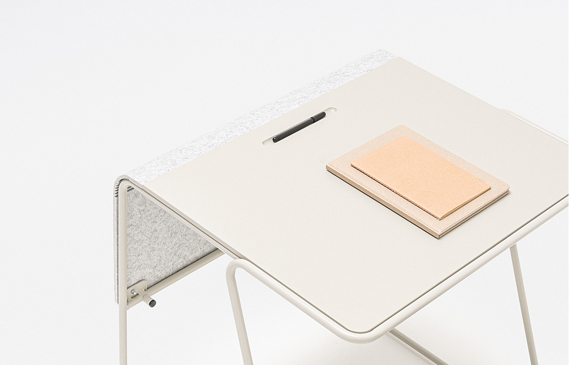 Small Stackable School Desk | White - Spaceist