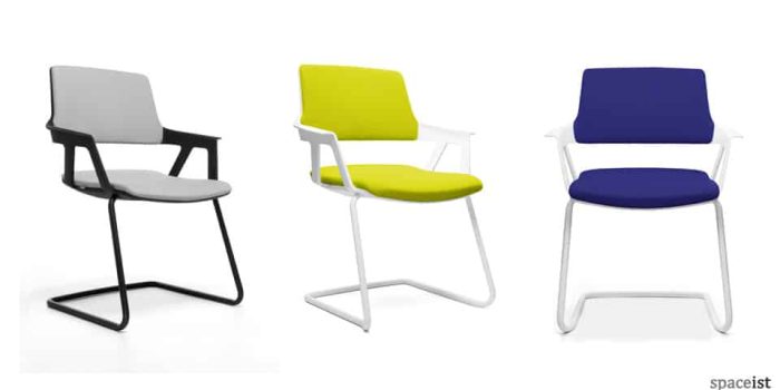 Babila Blue Meeting Chair